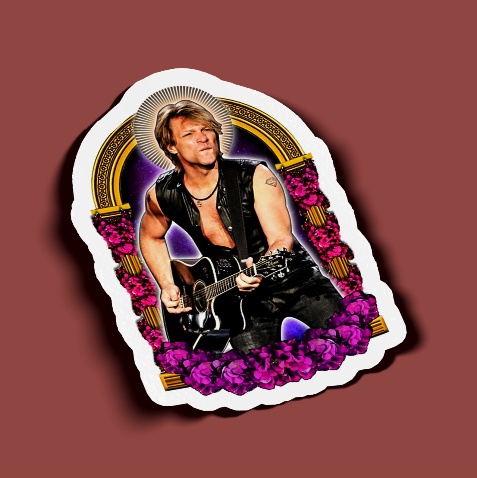 Saint Jon Bon Jovi Sticker