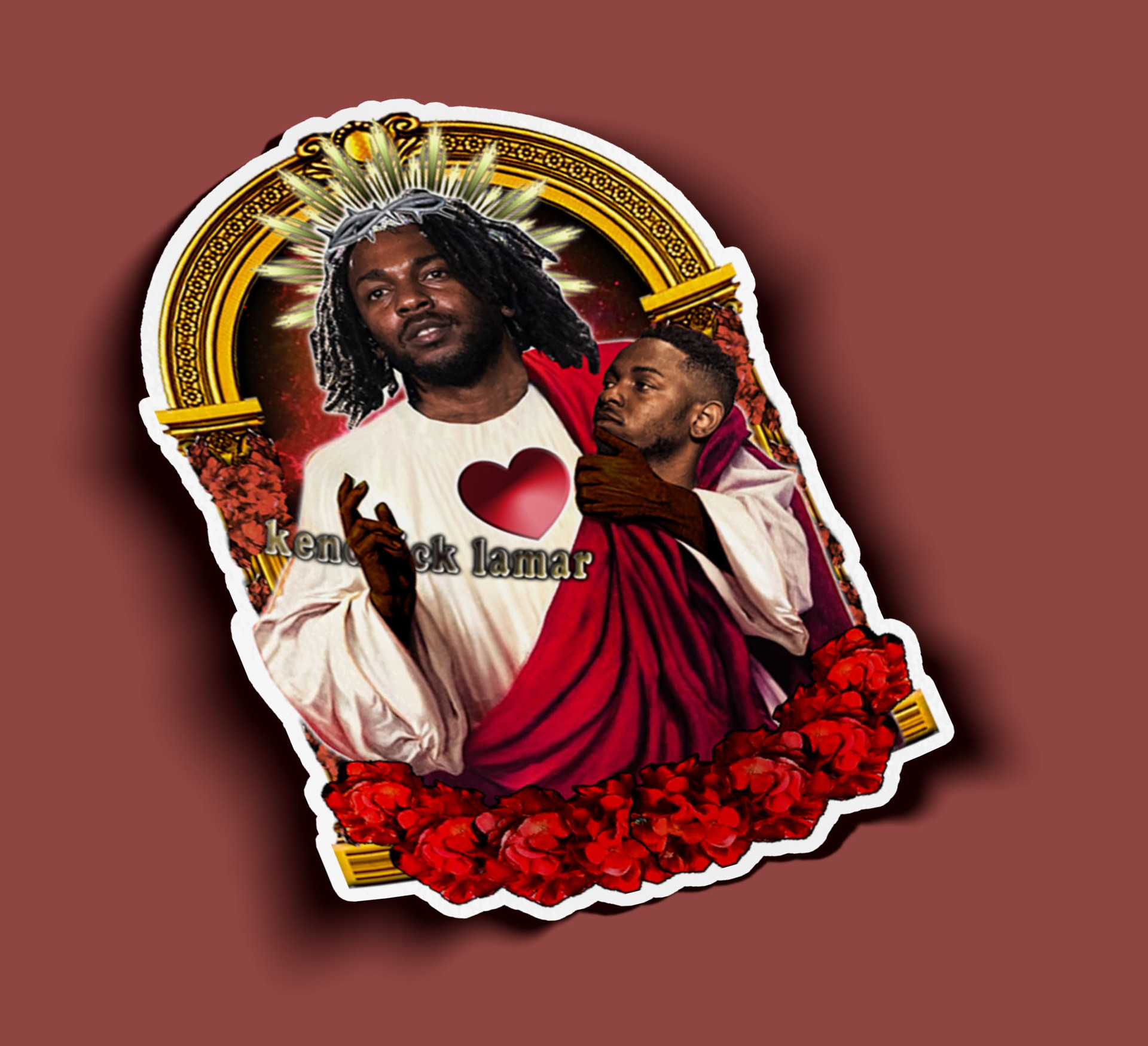 Saint Kendrick Lamar Sticker