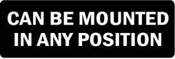 Can Be Mounted In Any Position Motorcycle Helmet Sticker