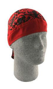 Tribal Red Flame Do-Rag Flydanna