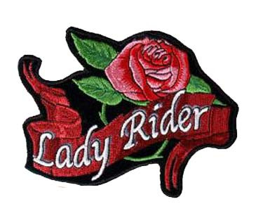 Lady Rider Patch | Lady Rider Biker Patches