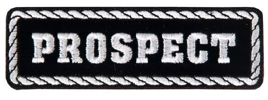 Prospect Patch | Prospect Biker Patches