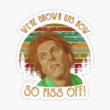 Drop Dead Fred Sticker