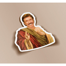 Saint Chuck Norris Sticker