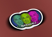 Marshall Applewhite Sticker