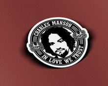 Charles Manson Sticker