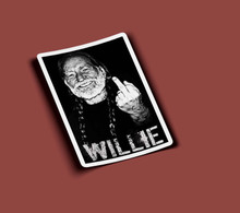 Willie Nelson Sticker