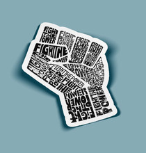 Fight The Power Sticker