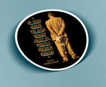 Louis Armstrong Sticker