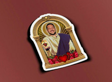 Saint Sal Vulcano Sticker