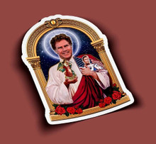 Saint Will Ferrell Sticker