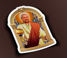 Saint Guy Fieri Sticker