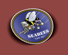 Seabees Stickers
