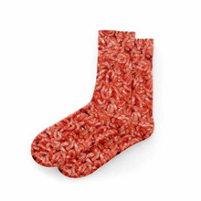 Ground Beef Socks - Step up your sock game with butcher-inspired style!