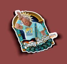 Saint Jimmy Buffett Sticker