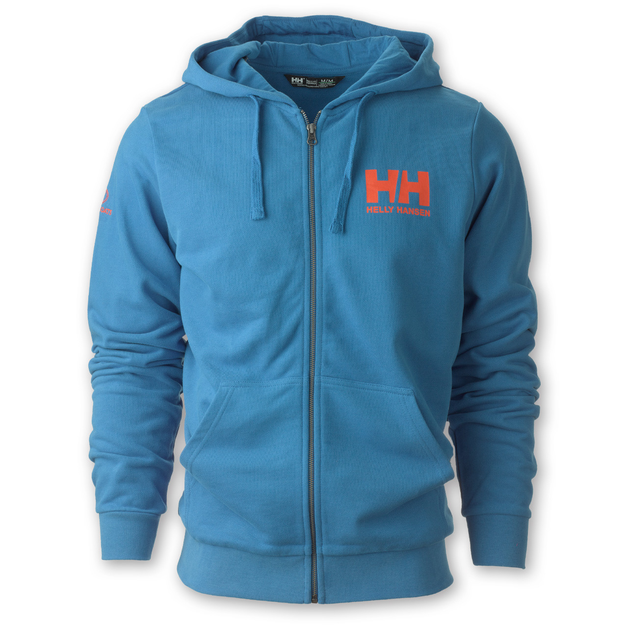 HH Logo Full Zip Hoodie - Cobalt Sportswear
