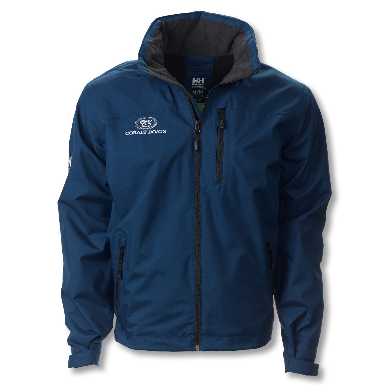 HH Crew Hooded Midlayer Jacket - Cobalt Sportswear
