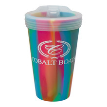 Silipint Cups w/Lids - Cobalt Sportswear
