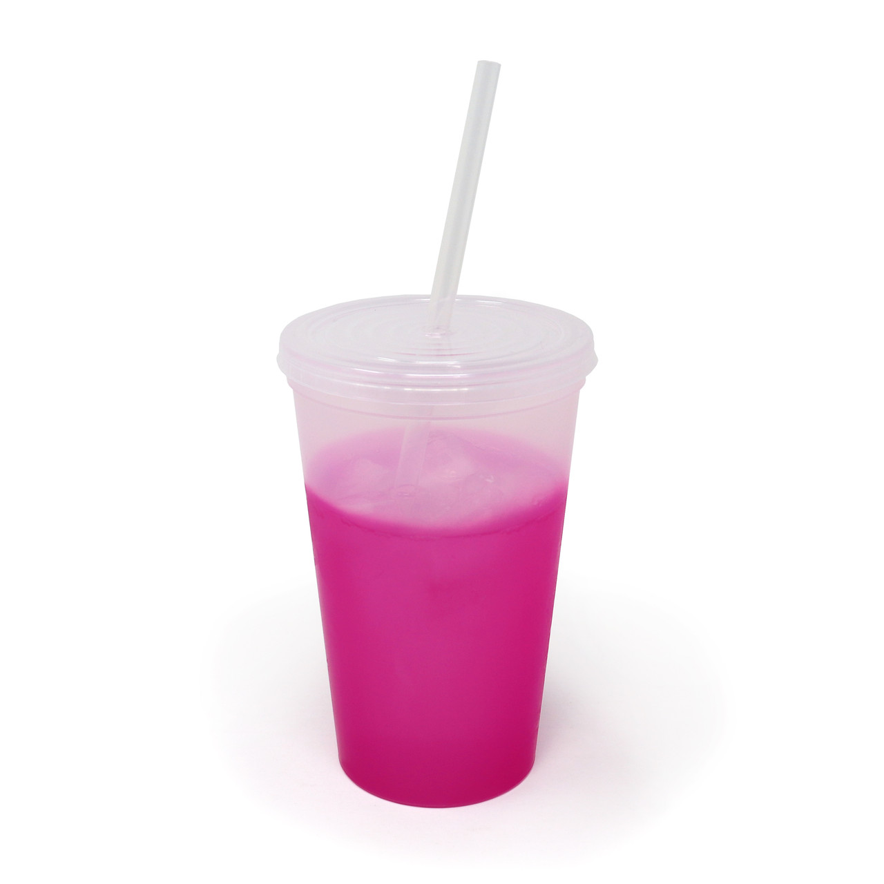 22oz Reusable Plastic Color-Changing Stadium Cups | BPA-Free, Made in ...