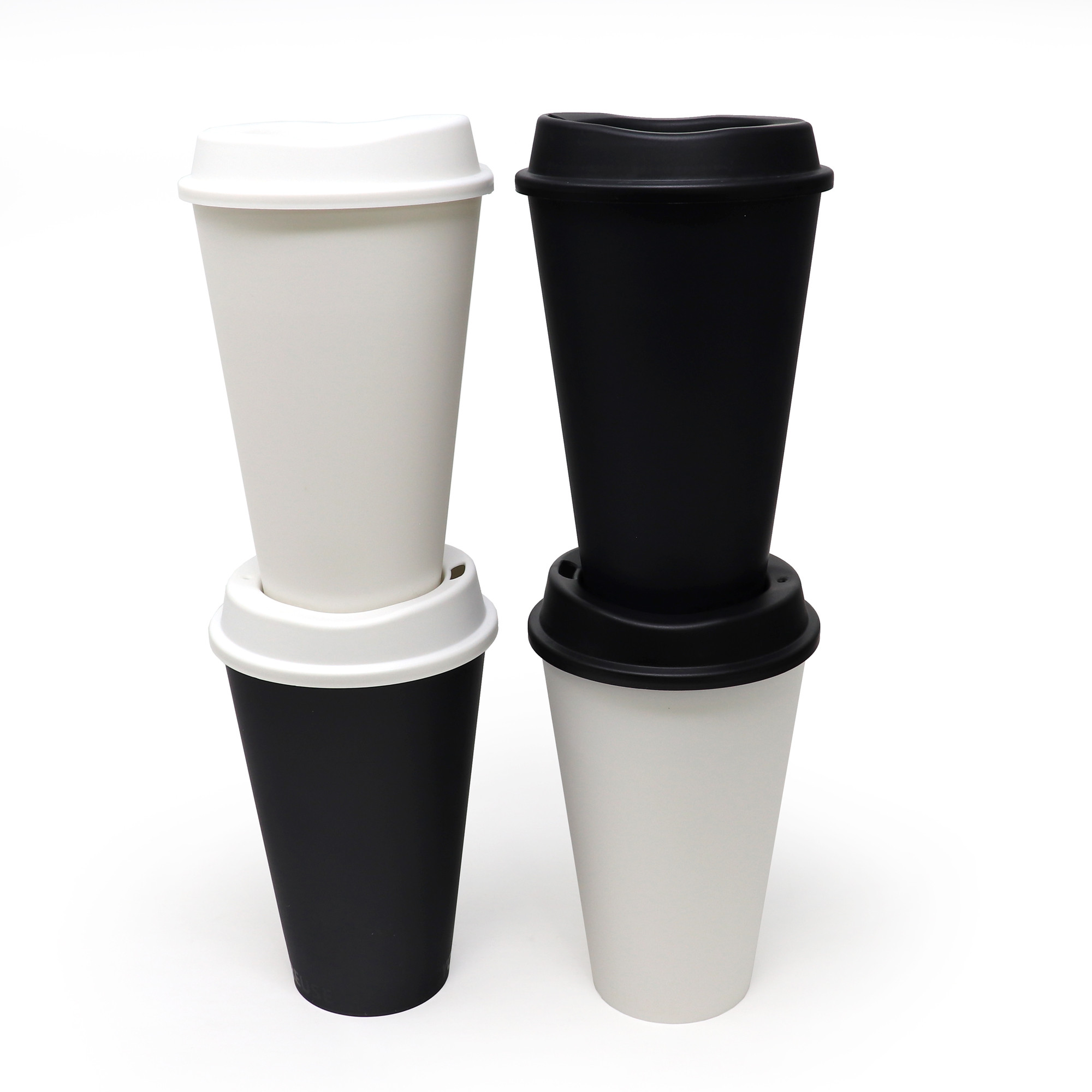 Reusable Coffee To Go Cup with Lid | 16oz Travel Cup, Made in USA, BPA ...