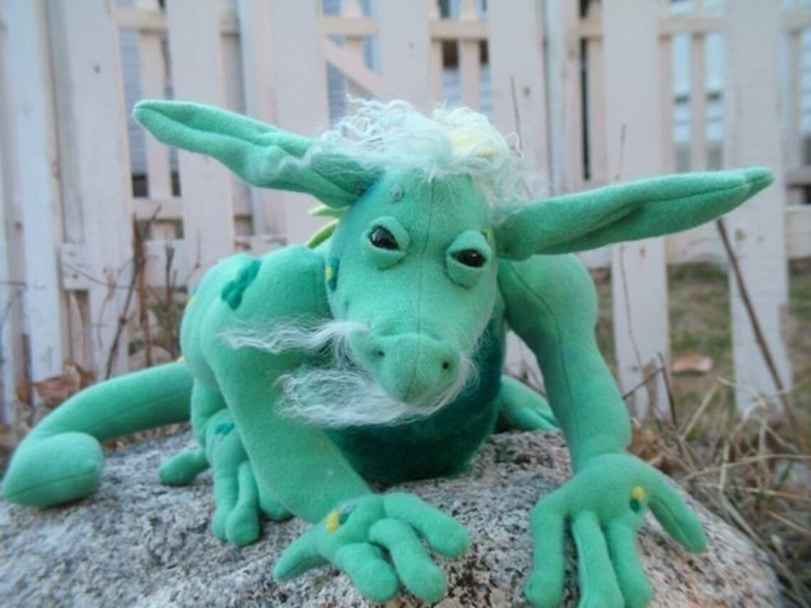 Andes Short Snout Dragon Cloth Doll Pattern (PDF Download) by Jennifer ...