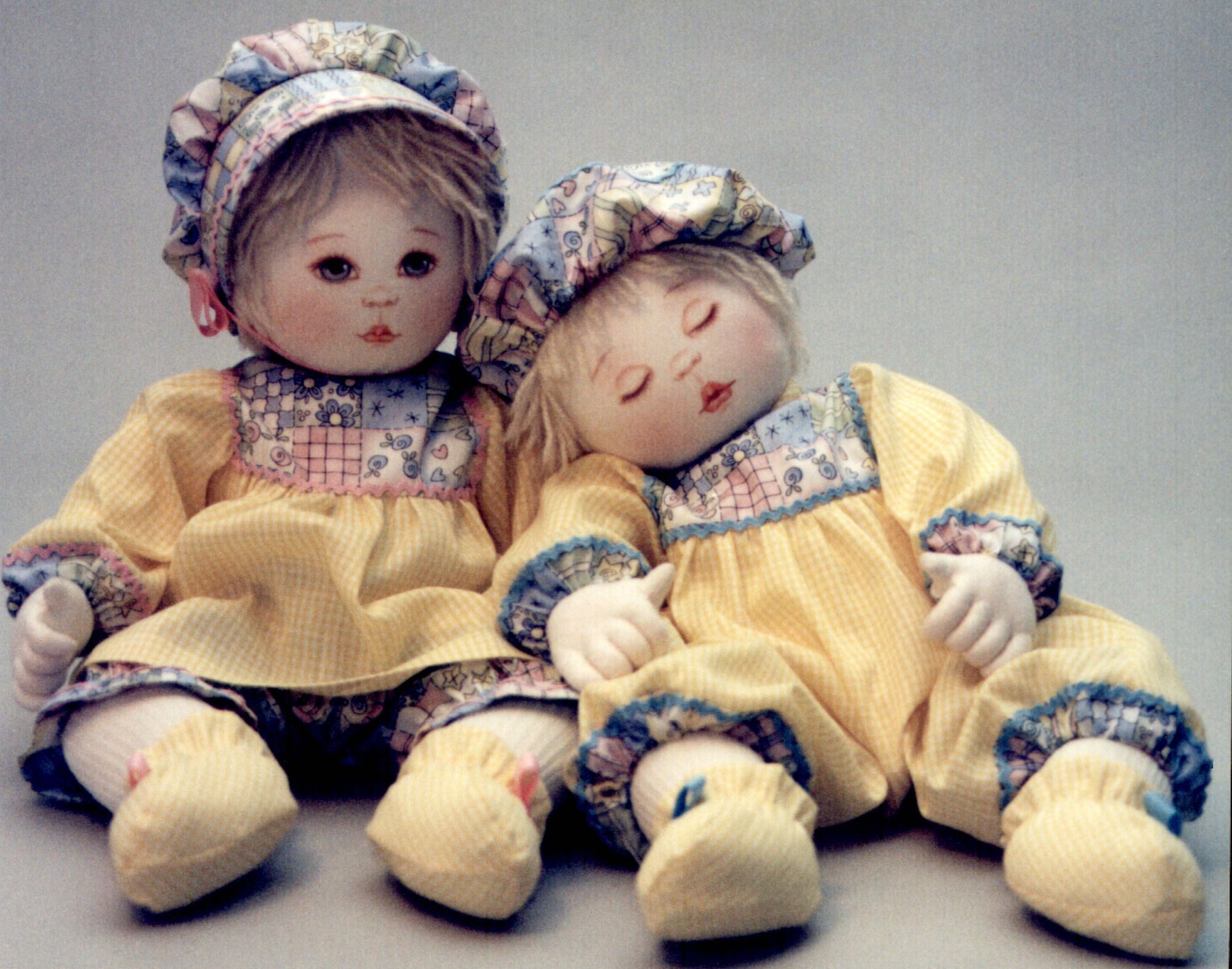 Bly & Colton, Cloth Doll Pattern (Printed and Mailed) by Kezi Matthews