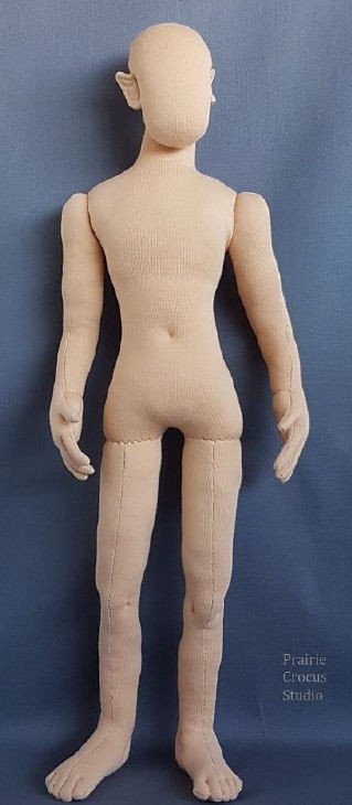 1:4 Scale - 18" (46cm) Elf Doll Mannequin Cloth Doll Pattern (Printed ...