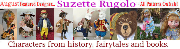 Suzette Rugolo PDF Download Cloth Doll Patterns