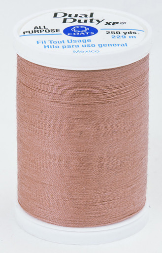 Copper Mist - Coats & Clark Dual Duty XP Polyester Thread 250yds - All ...