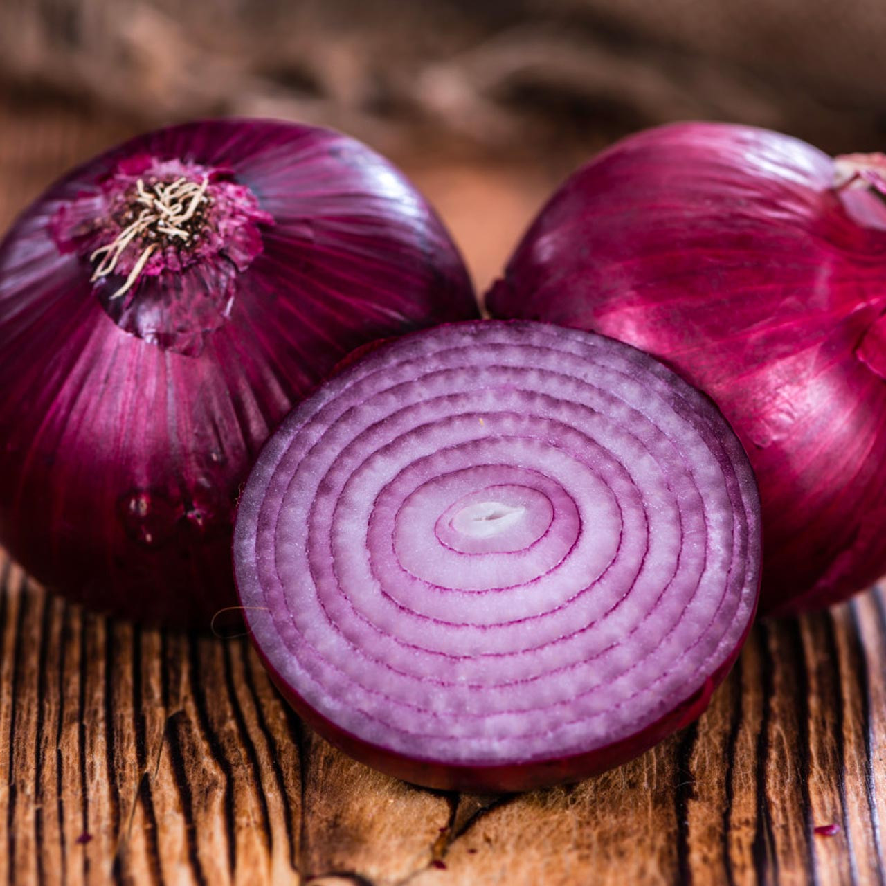 Ruby Red Onion (Allium cepa) Long Day - Annie's Heirloom Seeds