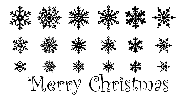 Let It Snow Wall Decal | DecalMyWall.com