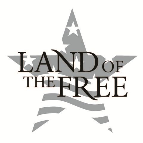 Land of the Free Wall Decal | DecalMyWall.com