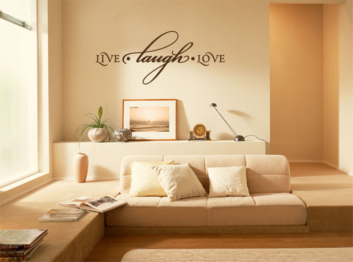 Live Laugh Love 02 Wall Decal | DecalMyWall.com