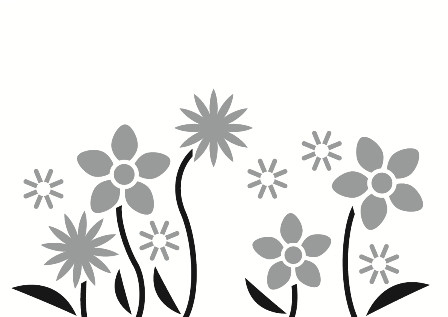 Flower 09 Wall Decal | DecalMyWall.com
