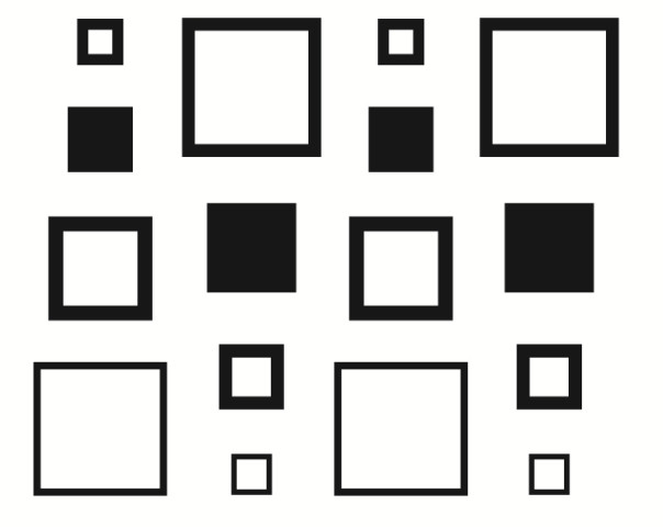 Squares Wall Decals Pack | DecalMyWall.com