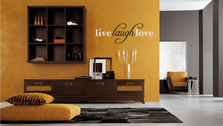 Live Laugh Love Wall Decal | DecalMyWall.com