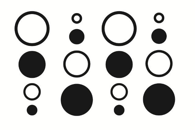 Retro-Modern Squares Wall Decals Pack | DecalMyWall.com