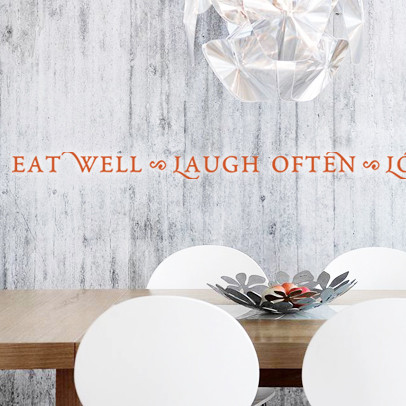 Live Laugh Love Wall Decal | DecalMyWall.com