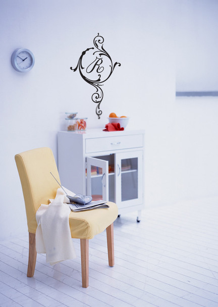 Monogram 17 Wall Decal | DecalMyWall.com