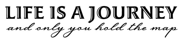 Life is a Journey Wall Decal | DecalMyWall.com