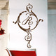 Monogram 17 Wall Decal | DecalMyWall.com
