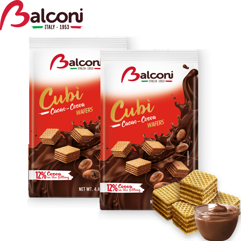 BALCONI Wafers Cubi COCOA 250gr