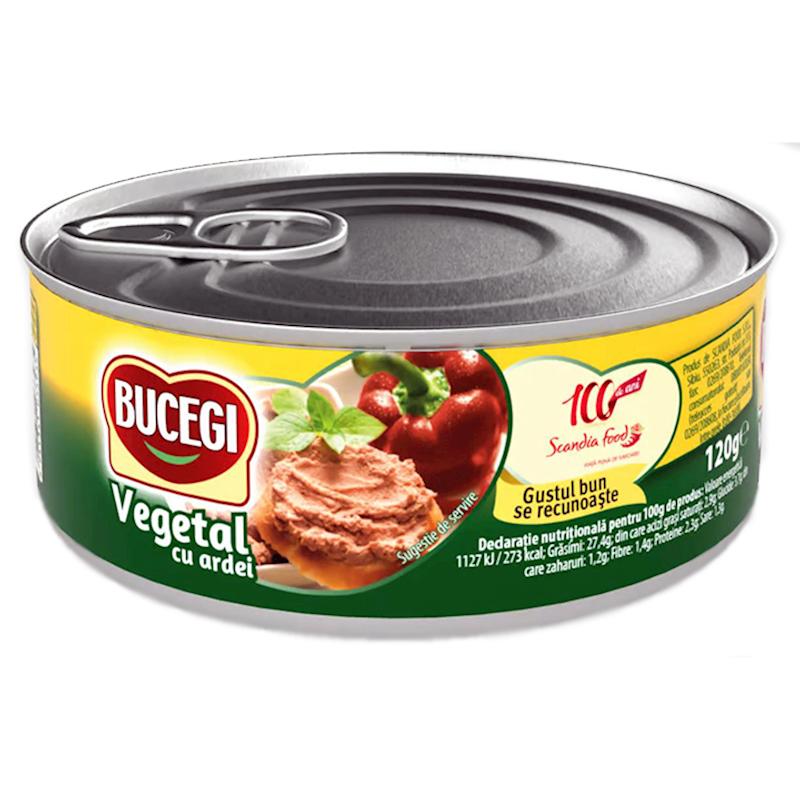 BUCEGI Vegetarian Spread SOY PATE w/ Peppers (EO) 120g
