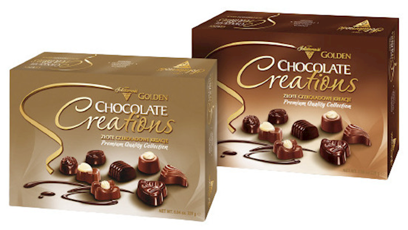 Solidarnosc Box Golden Chocolate Creations 228g