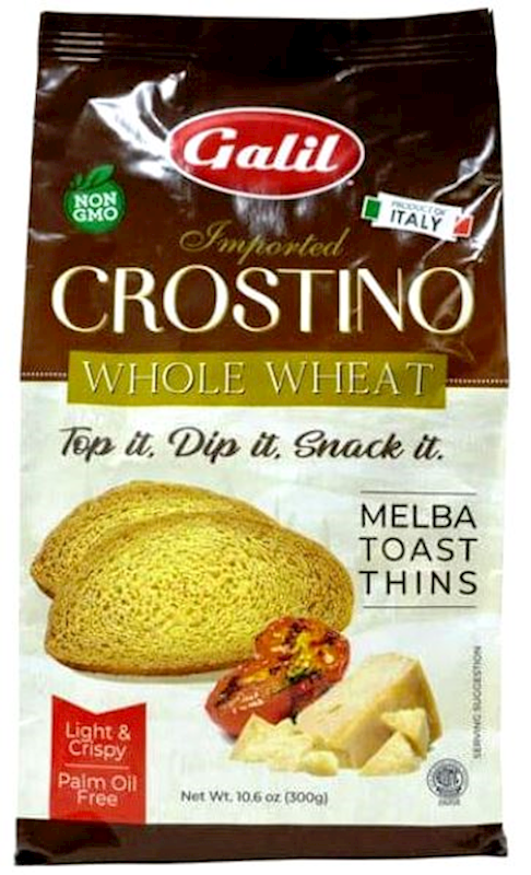 Galil Crostino Whole wheat melba toast (300g)