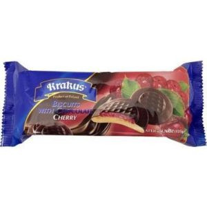 Krakus Biscuits Cherry w Chocolate 135g