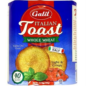 Galil Italian Toast | Whole Wheat | 10. 6 oz