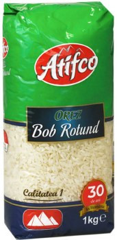 Atifco Orez Bob Rotund Round Grain Rice 1kg