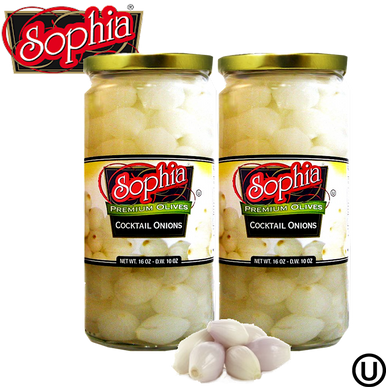 SOPHIA Brine Coctail ONIONS 13oz