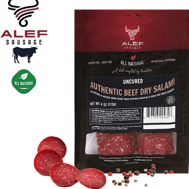 ALEF Sliced Salami Dry Beef EVREYSKAYA 113gr